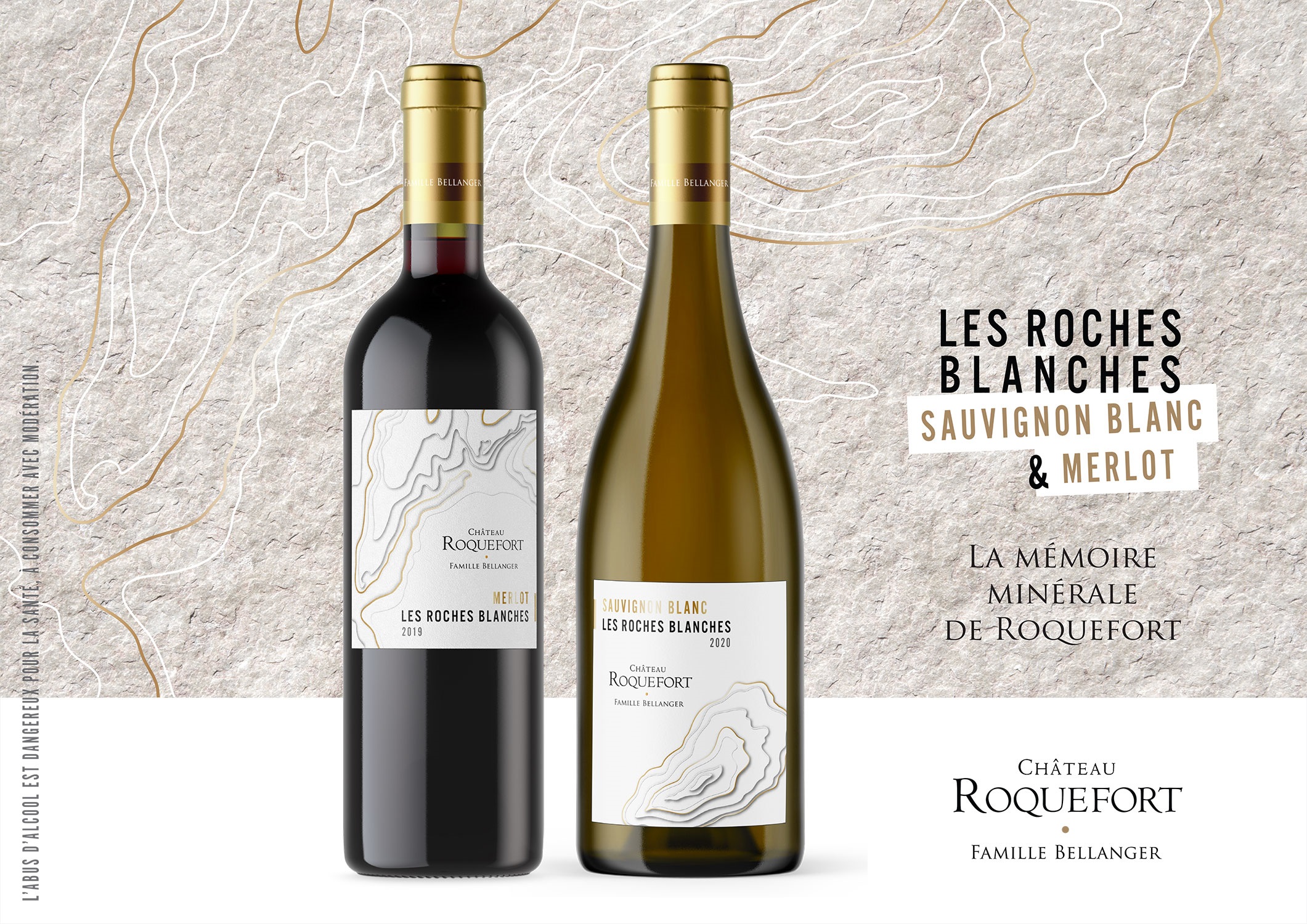 DISCOVER OUR NEWS WINES LES ROCHES BLANCHES - Château Roquefort